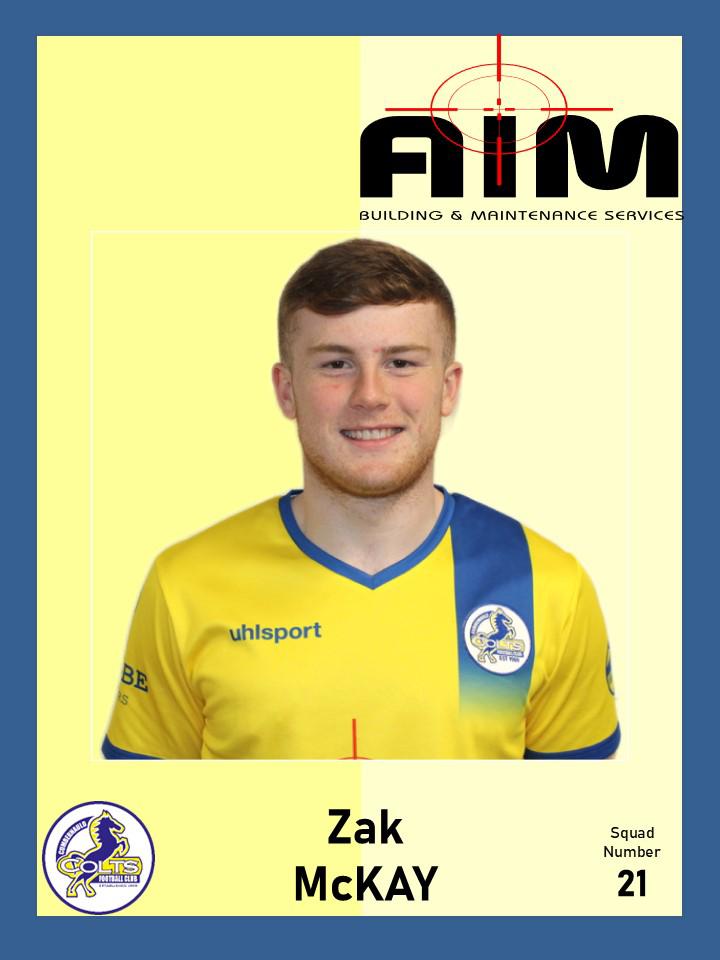 Zak McKay – Cumbernauld Colts Football Club